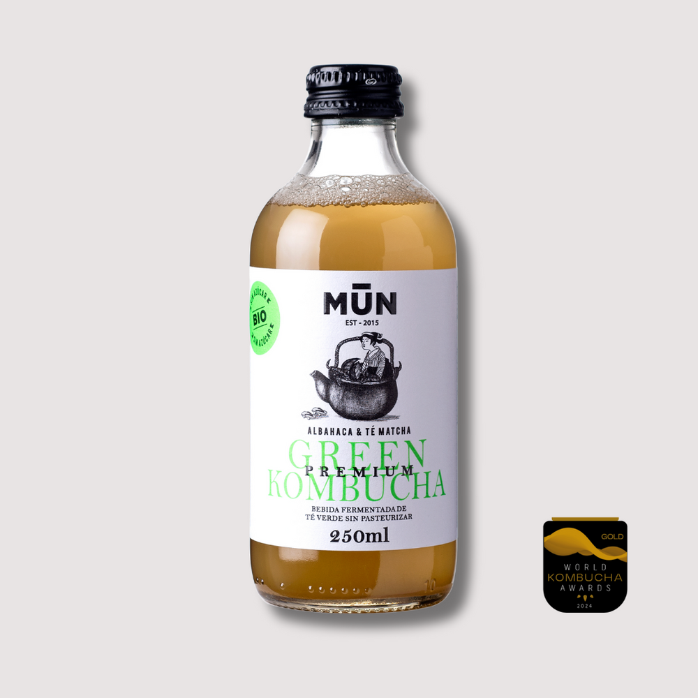 Buy Premium Green Kombucha 250 ml | by Mūn Kombucha