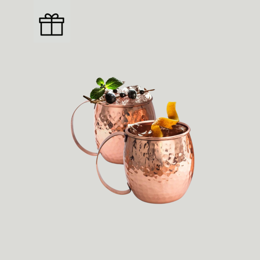 Buy Pure Copper Cocktail Mugs | by Mun Kombucha