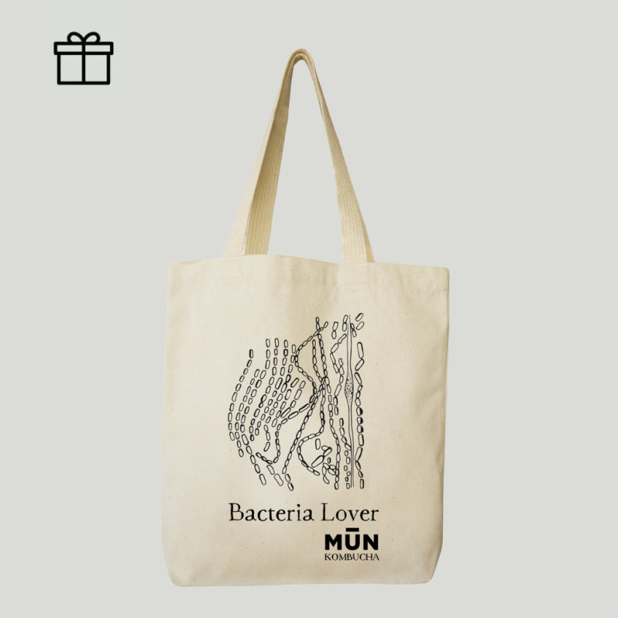 Tote bag Bacteria Lover 100% algodón